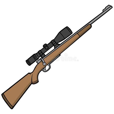 How To Draw A Deer Rifle