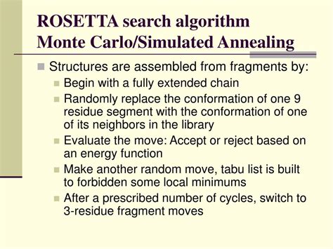 Ppt Ab Initio Methods For Protein Structure Prediction Powerpoint