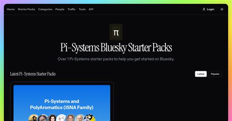 Pi Systems Bluesky Starter Packs 1 Lists • Sep 2025