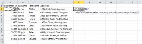 Vlookup