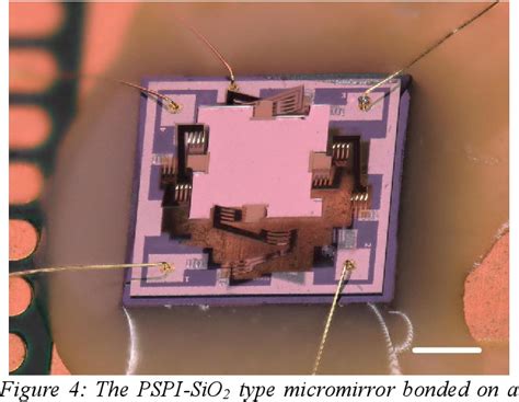 Figure 4 From A Photosensitive Polyimide Sio2 Bimorph Based