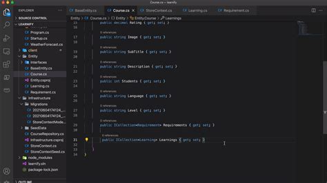 Adding More Properties To Our Course Model 4 4 Newline