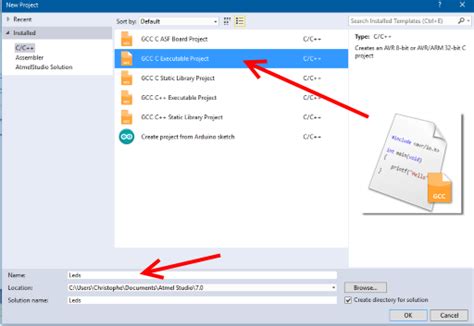 Installation Atmel Studio Domotronic
