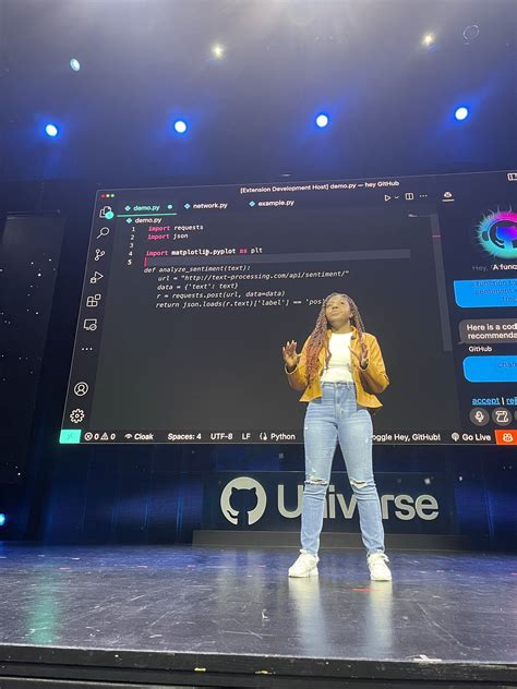 Thibault Imbert On Twitter Mine Blowing “hey Github” Demo By
