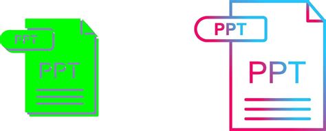 Ppt Icon Design 45504496 Vector Art At Vecteezy