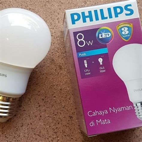 Jual Philips Led W Lumen Bulb Philip Lampu Rumah E V Watt Kab Cianjur Ourhome