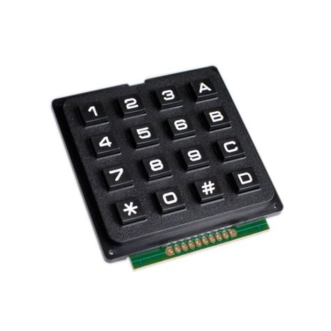 Teclado Matricial 4x4 De Plástico Av Electronics