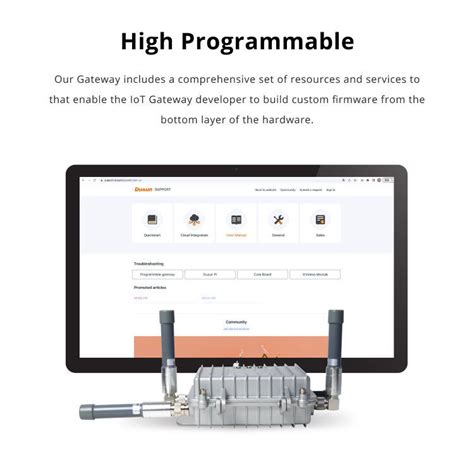 Dusun Lập Trình 15km Lora Gateway Lorawan Ngoài Trời Không Dây Cho