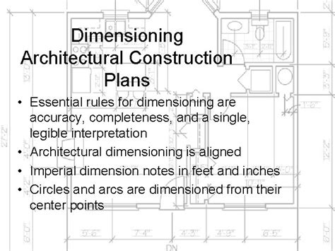 Week 5 Drafting And Dimensioning The Architectural Floor