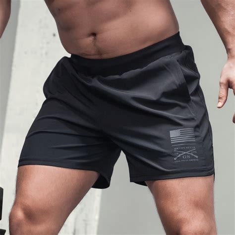 Training Shorts For Men Black Grunt Style Llc