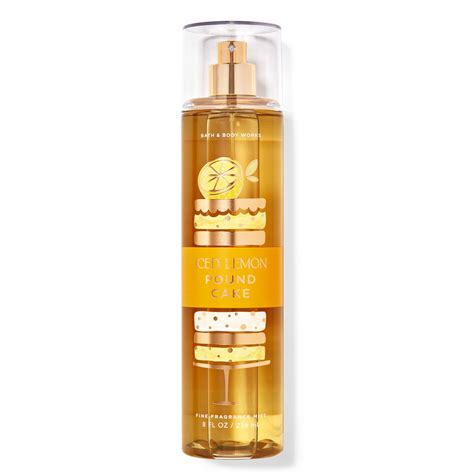 Iced Lemon Pound Cake By Bath And Body Works 236ml Fragrance Mist