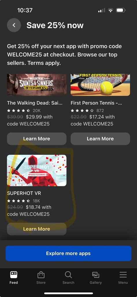 Promo Code Welcome25 Isnt Working Anyone Else Running Into This R