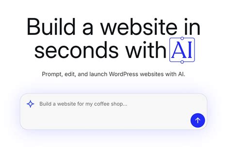 워드프레스닷컴 무료 Ai 기반 웹사이트 빌더 출시 조드