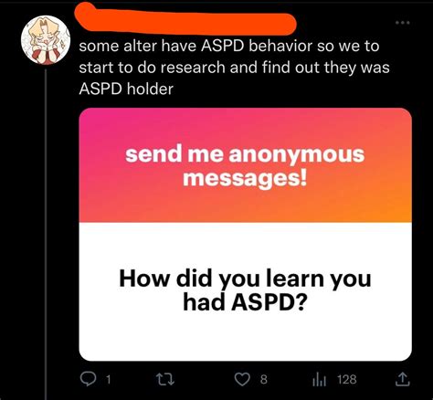 Thats Not How ASPD Works R Fakedisordercringe