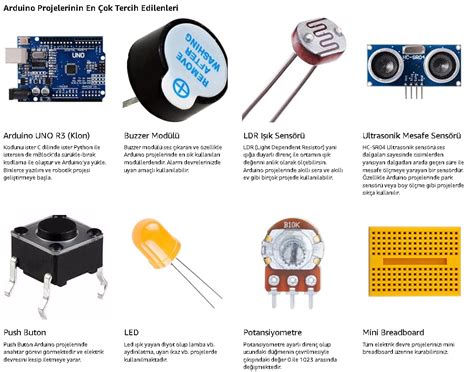 Arduino Uno R3 Başlangıç Seti 44 Parça Ve Proje Kitapçığı