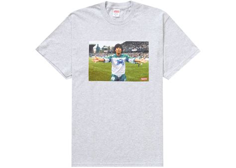 Supreme Maradona Tee Grey Hombre Ss24 Es