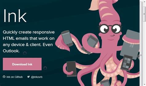 responsive html email framework ink 365 web resources