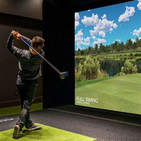 Indoor Full Swing Golf Simulators Pine Hills Country Club