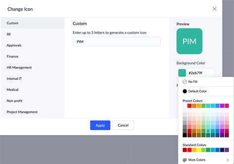 Configure Primary Settings Zoho Creator Help