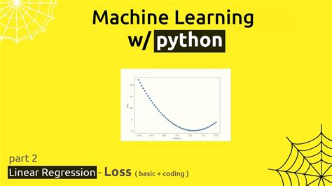 Loss Functions Basic Coding Linear Regression Machine Learning