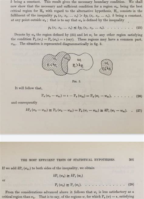 Inference Why Is Neyman Pearson Lemma A Lemma Or Is It A Theorem Cross Validated