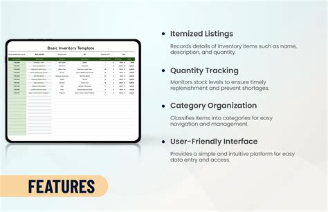 Basic Inventory Template In Excel Google Sheets Download Template Net
