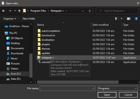 Can T Set Notepad As Default Program In Windows Notepad Community