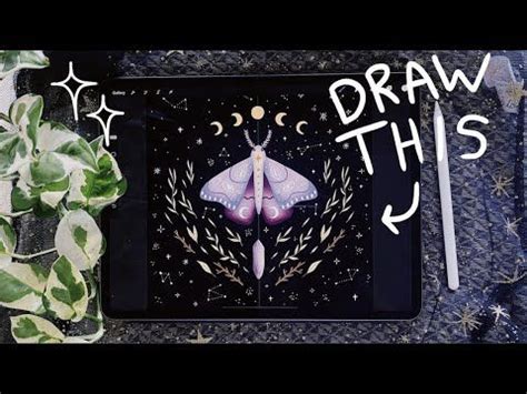 Procreate Tutorial Moth Procreate Tutorial Procreate Ipad Art Procreate Ipad Tutorials
