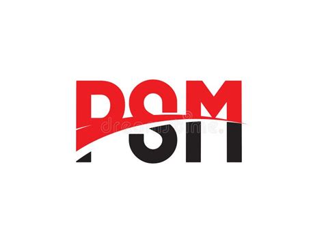 Psm Letter Initial Logo Design Vector Illustration Stock Vector Illustration Of Initial Icon