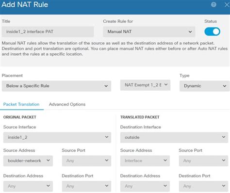 Cisco Firepower Threat Defense Configuration Guide For Firepower Device Manager Version 6 2 1