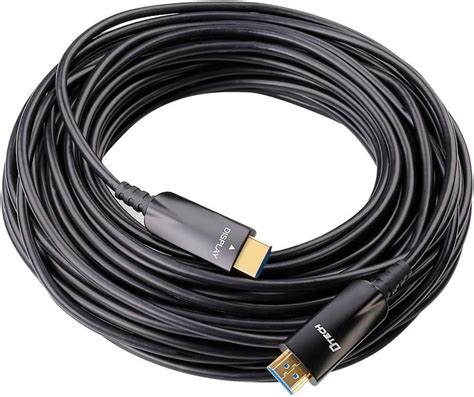 Amazon Dtech 光ファイバー Hdmi ケーブル 30m 4k 60hz 2k 144hz 1080p Uhd ビデオ ハイ