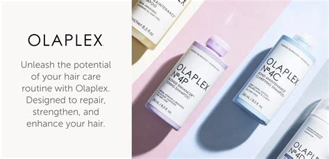 The Olaplex Range Shampoo Conditioner And Treatments Pampa