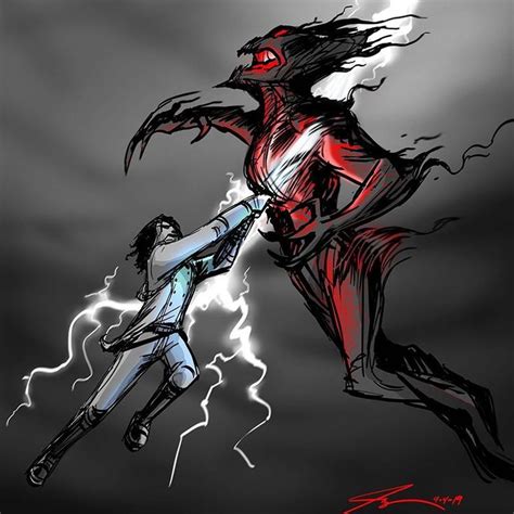 Kaladin Stormblessed Taking Down A Voidbringer With Syl Shardblade