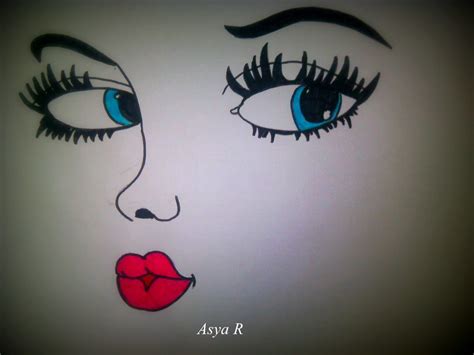 Нашите рисунки и уроци по рисуване Лица на хора