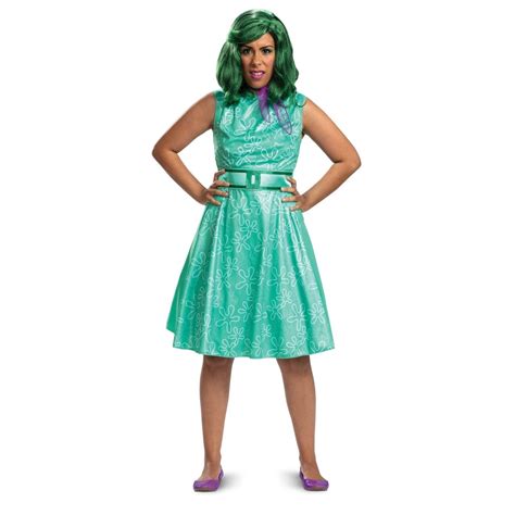 Disgust Costume For Adults Inside Out 2 Party Expert