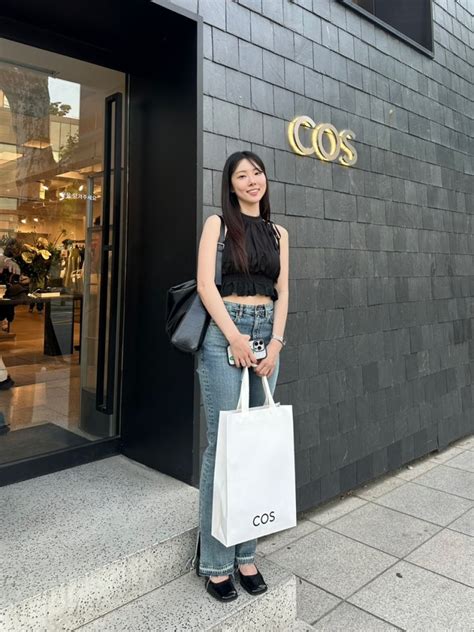 코스cos 여름 원피스 스커트 매장에서 입어보고 지른 후기🖤 사이즈 가격 네이버 블로그