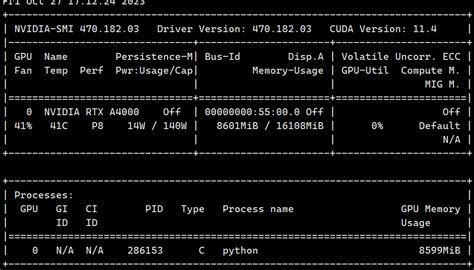 英伟达显卡 Rtx A4000 环境安装 一点飞鸿 博客园