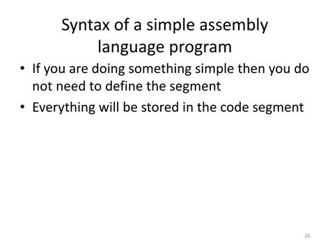Ppt 8086 Assembly Language Programming I Powerpoint Presentation Free Download Id 4108143