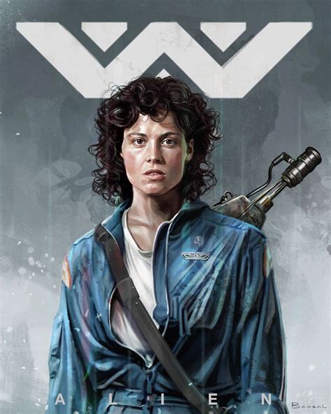 Ellen Ripley David Benzal Alien Artwork Alien Ripley Ellen Ripley
