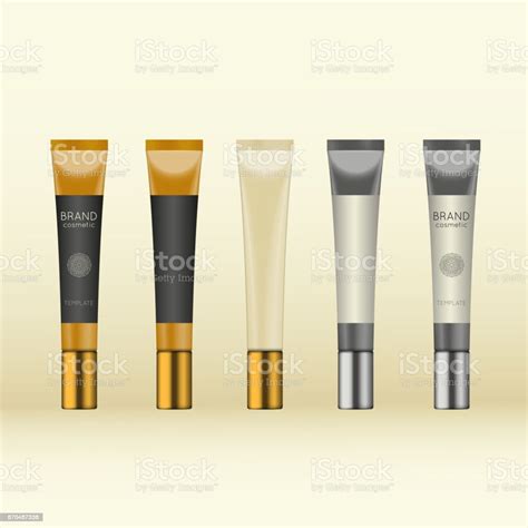 벡터 3d 아름다움 화장품 제품까지 조롱입니다 광고 브랜드에 대 한 격리 된 현실적인 병입니다 화장품 포장 디자인 서식 파일입니다 개체 그룹에 대한 스톡 벡터 아트 및 기타