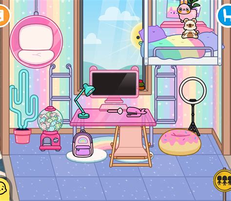 Детская комната Toca Life World Бумажные куклы Художественные идеи Дизайн кредитной карты