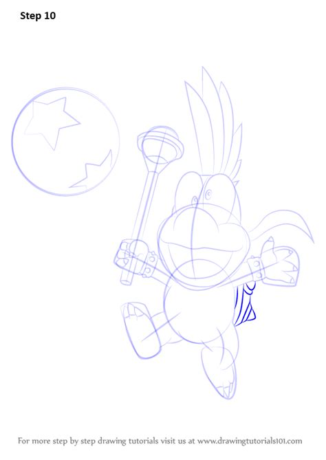 Learn How To Draw Lemmy Koopa From Koopalings Koopalings Step By Step