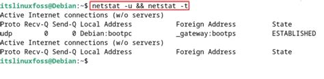 How To Install Netstat On Debian 12 Its Linux Foss