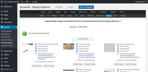 How To Add A Full Width Background Banner Image Below Header In Dynamik Sridhar Katakam
