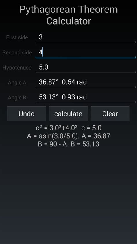 Pythagoras Calculator Apk For Android Download