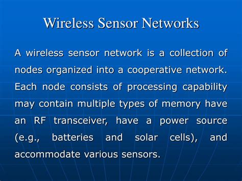 Ppt Introduction To Wireless Sensor Networks Powerpoint Presentation Id443148