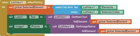 listview filling with image mit app inventor help mit app inventor