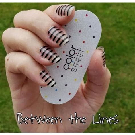Color Street Makeup Between The Lines Color Street Nail Polish