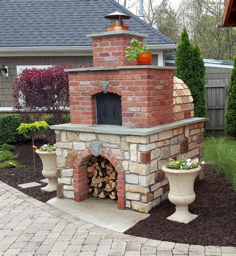 Outdoor Pizza Oven And Fireplace Kits Fireplace Guide By Linda