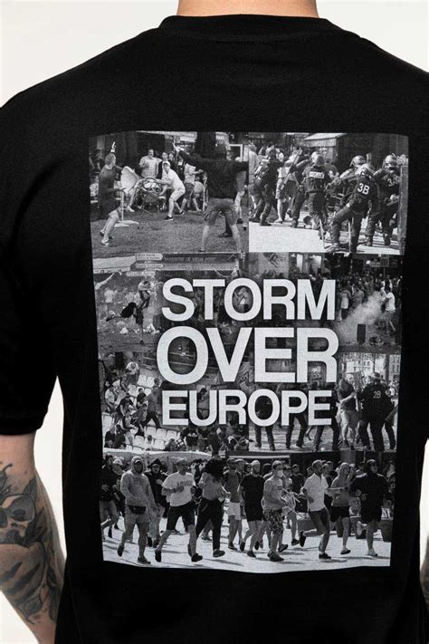 Футболка Russian Hooligans Шторм над Европой / Одежда от самарского ...